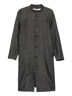 INDIVIDUAL SENTIMENTS Single-Breasted Collarless Coat