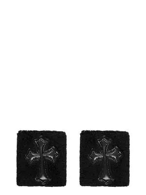 Chrome Hearts Cross Sweatband Set - Black