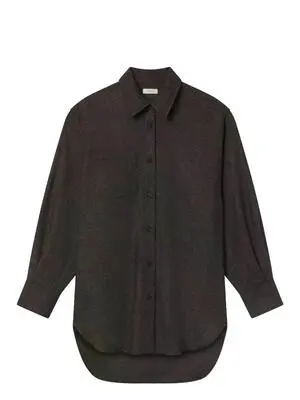 A.L.C. Long-sleeve Button-down Shirt - Brown