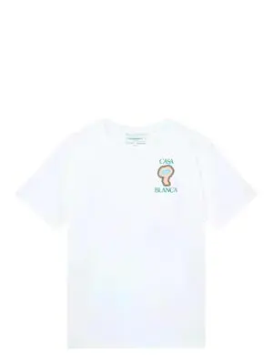 Casablanca Mushroom-print T-shirt - White