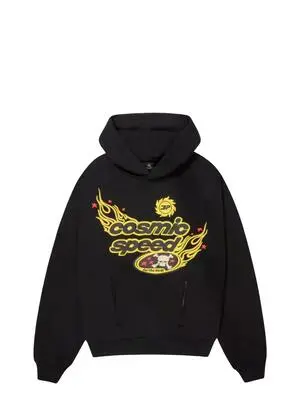 BROKEN PLANET Cosmic Speed Hoodie - Black