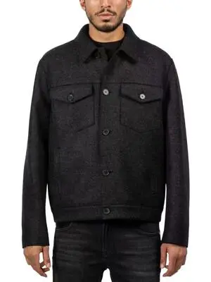 Harris Wharf London Western Jacket - Black