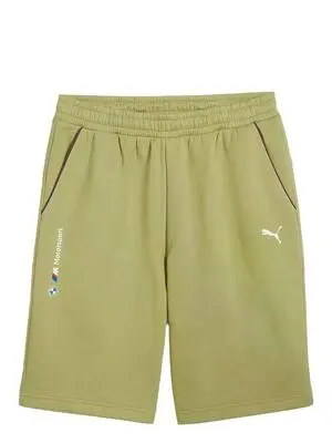 PUMA Bmw Motorsport Essentials+ Fleece Shorts - Green