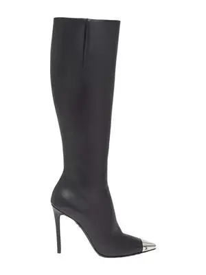 DAVID KOMA 100mm Leather Knee-High Stiletto Boots