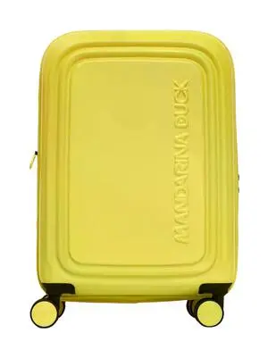 MANDARINA DUCK Logo-embossed Trolley - Yellow