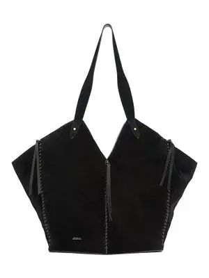 Isabel Marant Tampa Leather Tote Bag - Black