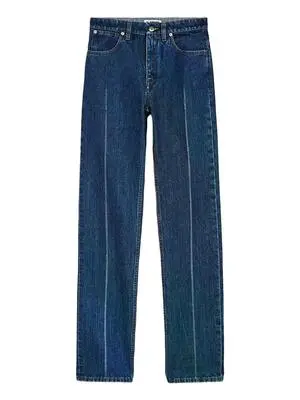 JIL SANDER Pressed-crease Jeans - Blue