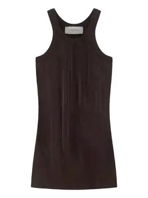 Max Mara Caccia Ribbed Top - Brown