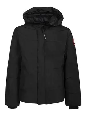 Canada Goose Padded Hooded Coat - Black
