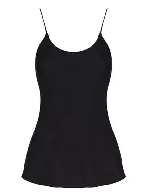 Giorgio Armani Spaghetti-strap Top - Black