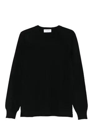 GRAN SASSO Crew-neck Sweater - Black