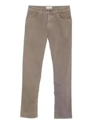 Jacob Cohen Straight-leg Trousers - Brown