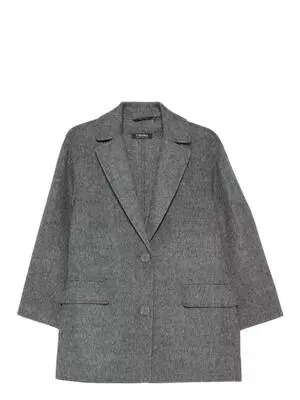 Max Mara Single-breasted Blazer - Grey