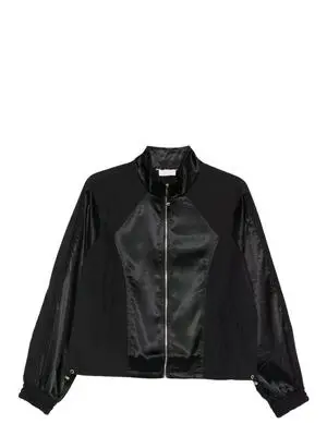 Liu Jo Paneled Zip Jacket - Black