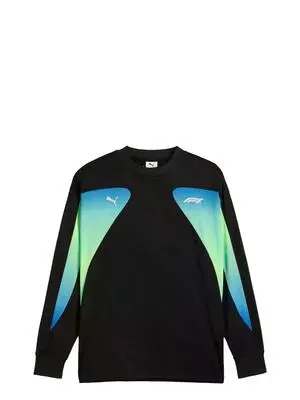 PUMA F1 Oversized Long-sleeve T-shirt - Black