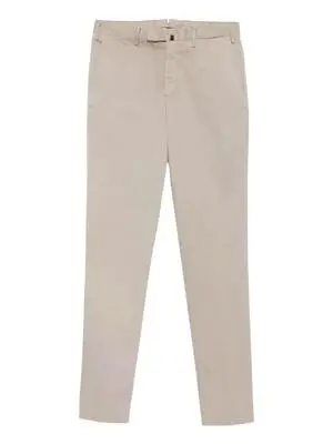 Incotex Belt Loops Trousers - Neutrals