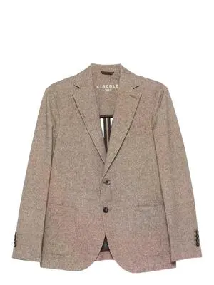 CIRCOLO 1901 Single-breasted Blazer - Brown