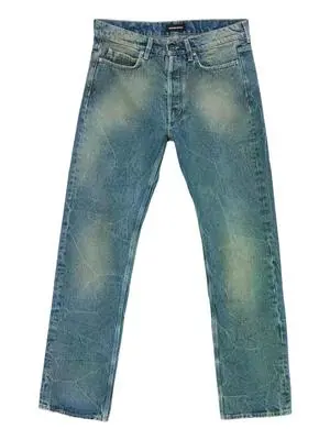 SALVATORE SANTORO Buttoned Jeans - Blue
