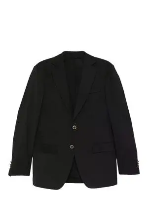 MARSEM Notched-lapel Single-breasted Blazer - Black