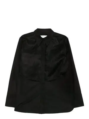 JIL SANDER Cotton Shirt - Black