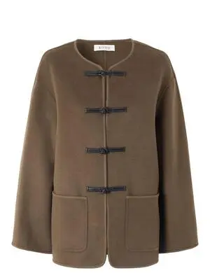 RÓHE Wool Jacket - Brown