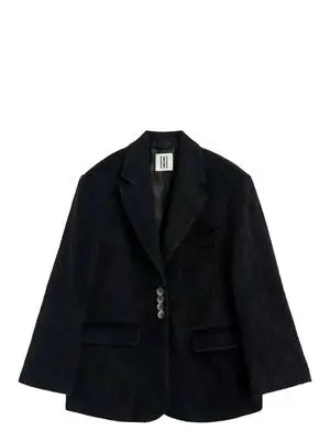 BY MALENE BIRGER Biena Single-breasted Blazer - Black