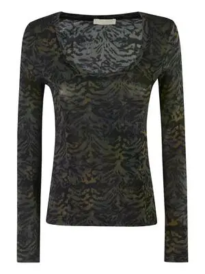 Ulla Johnson Long-sleeve Top - Green