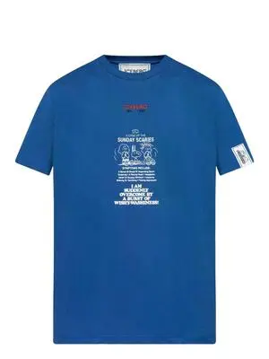 Iceberg Peanuts-print T-shirt - Blue