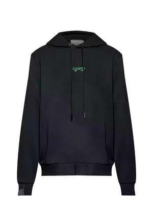 Iceberg Graphic-print Hoodie - Black
