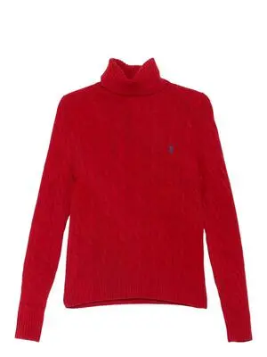 Ralph Lauren Wool And Cashmere Blend Sweater - Red