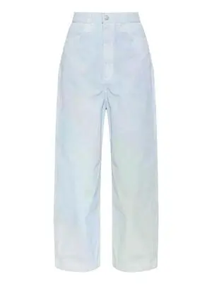 Issey Miyake Button Trousers - Blue