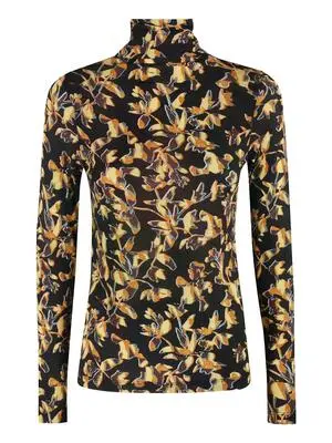 Ulla Johnson Floral-print Top - Black