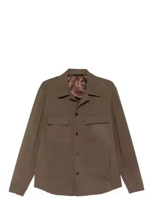 BRIGLIA 1949 John Shirt Jacket - Brown