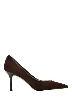 Tory Burch 80mm Double T-buckle Pumps - Brown