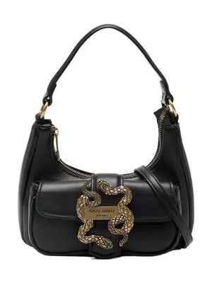 Just Cavalli Iconic Snakes Tote Bag - Black