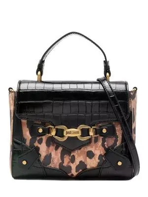 Just Cavalli Leopard-print Tote Bag - Black