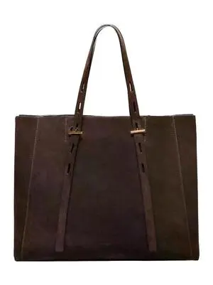 MINOBOSSI Paula Suede Tote Bag - Brown