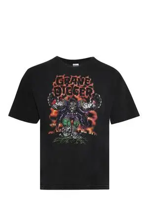 EARTHLING VIP Grave Digger Vintage Tee Grave Digger - A