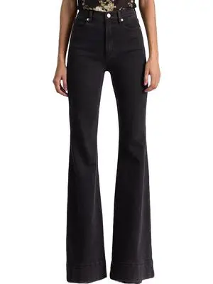 Alice + Olivia Bell Bottom Jean - Black