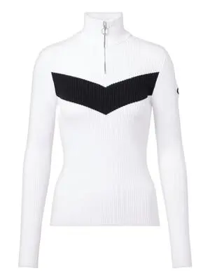 FUSALP Andromede Ribbed-Knit Ski Top