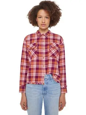 Xirena Ian Plaid Shirt - Orange