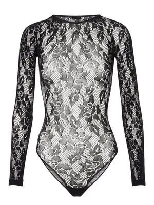 Balenciaga Lace Bodysuit - Black