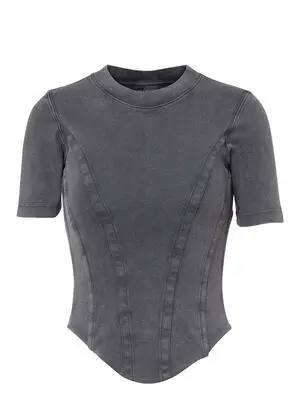 Balenciaga Cotton Jersey T-shirt - Black