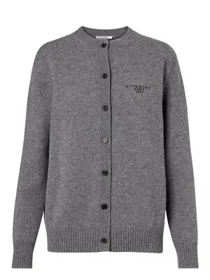 Givenchy Wool And Cashmere Cardigan - Grey