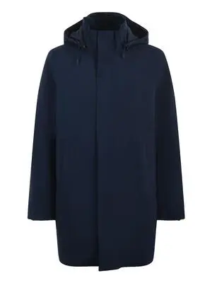 K-WAY Technical Fabric Parka - Blue
