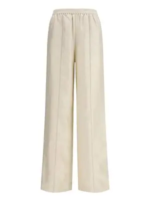 Loulou De Saison LARS Silk Twill Pants Beige