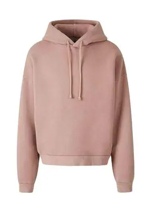 Acne Studios Cotton Hooded Sweatshirt - Old Rose