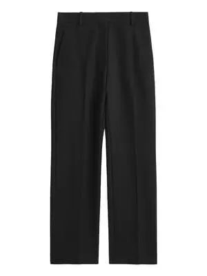 Cos Milano Straight-leg Trousers - Black