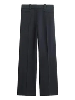 Cos Milano Straight-leg Trousers - Navy