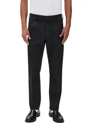 Nn07 Bill Relaxed Taper Trousers - Black Multi